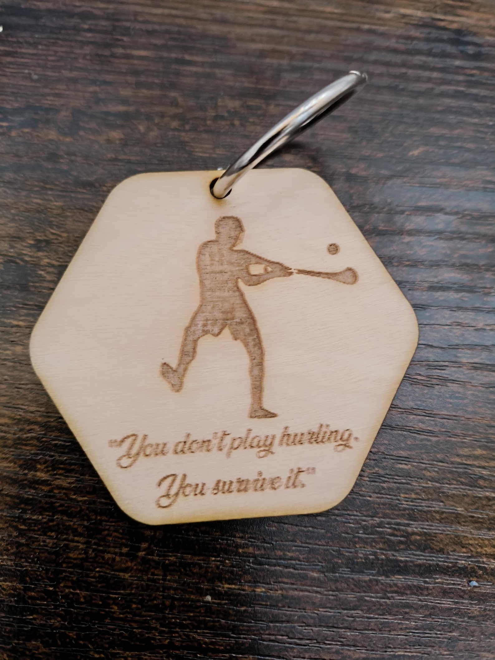 Hurling Keyring - Etsy