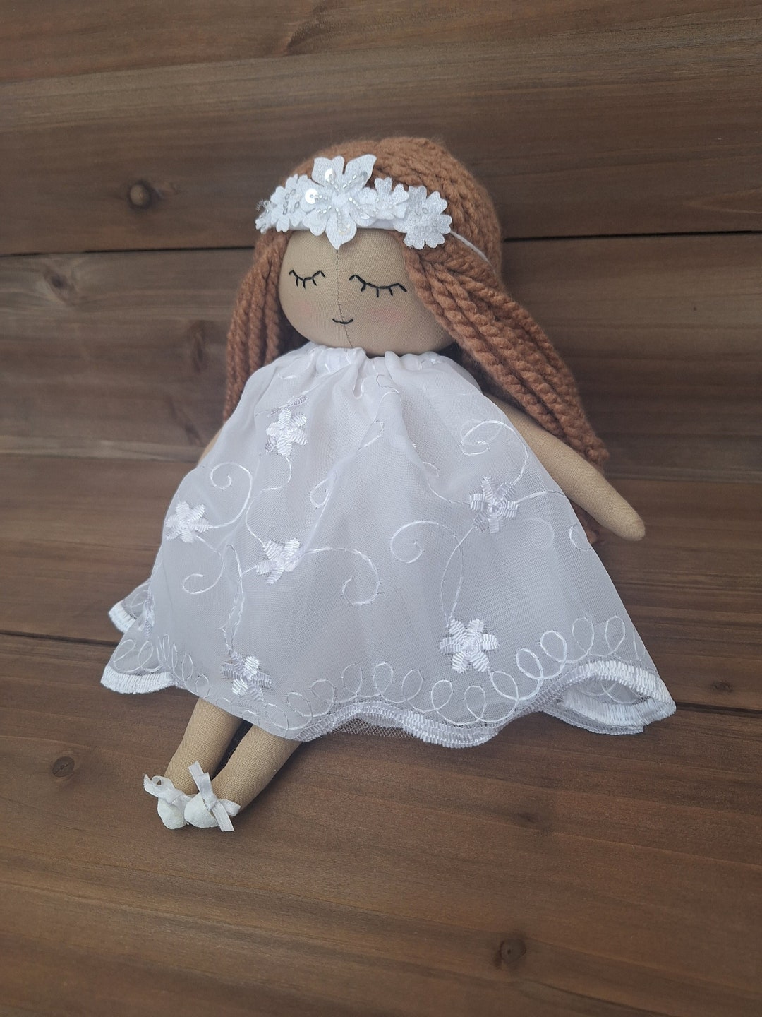 Personalized Doll, Heirloom Doll, Baptism Gift, First Communion Gift ...