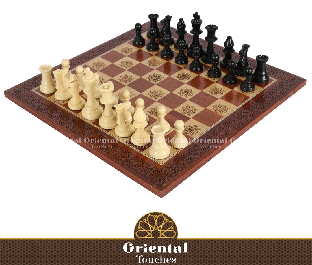 Premium Chess Board With Pieces Set From Lebanon Free DHL - Etsy