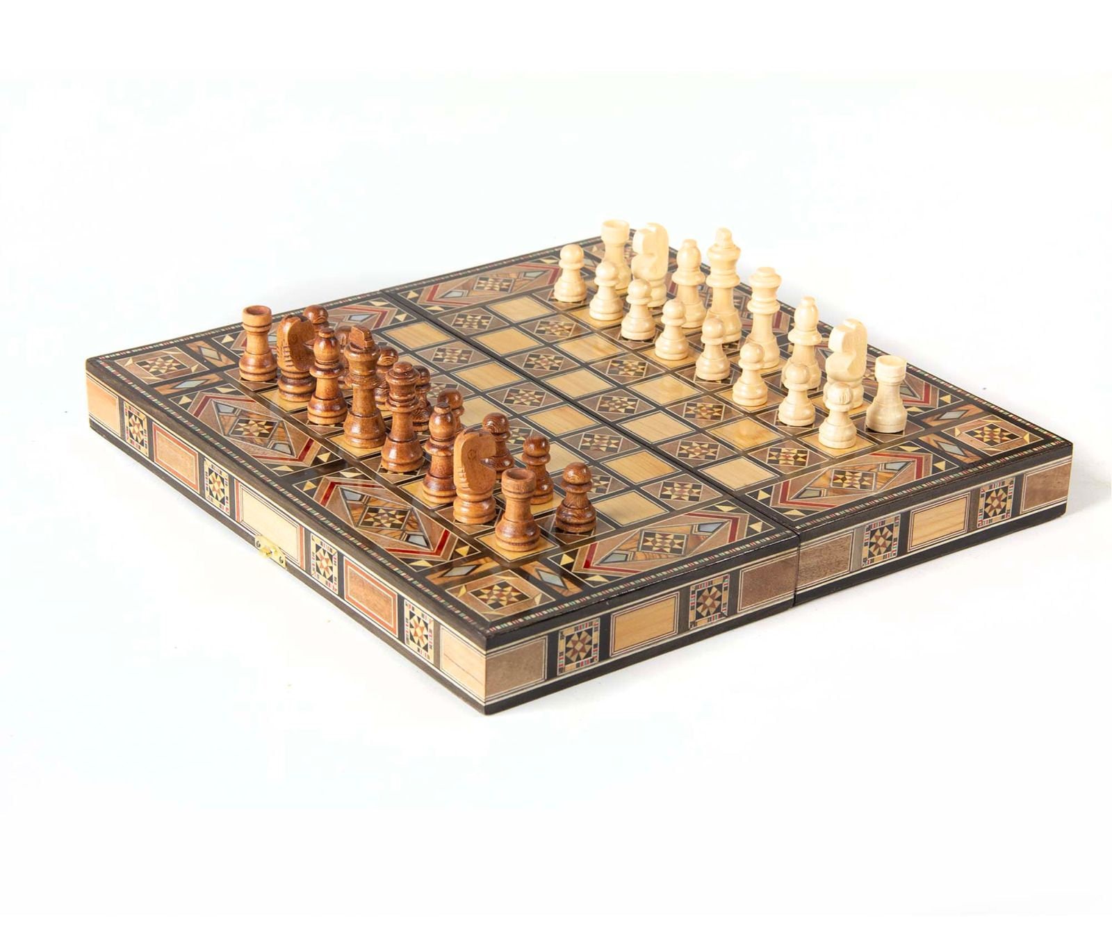 Chess and Backgammon Set, HQ Backgammon Board, Wooden Backgammon ...
