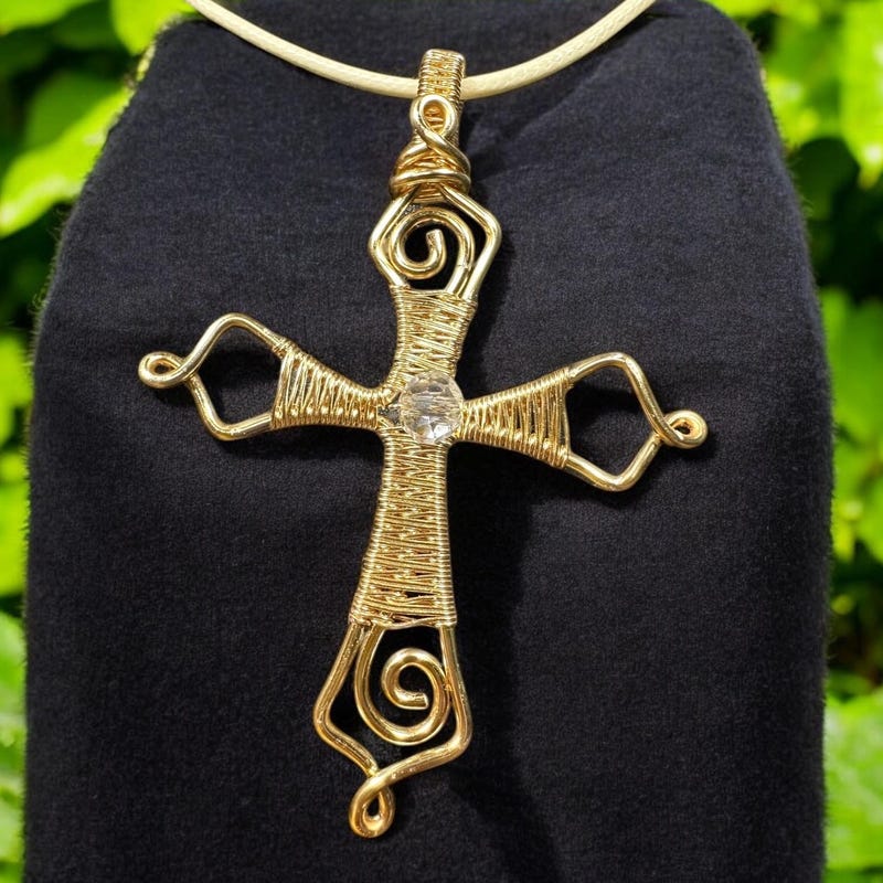 Wire Wrapped Cross - Etsy