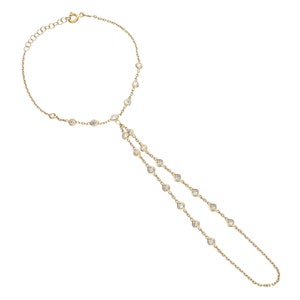 Stone Handchain,sterling Silver,bohem Handchain,jewelry for Girl - Etsy