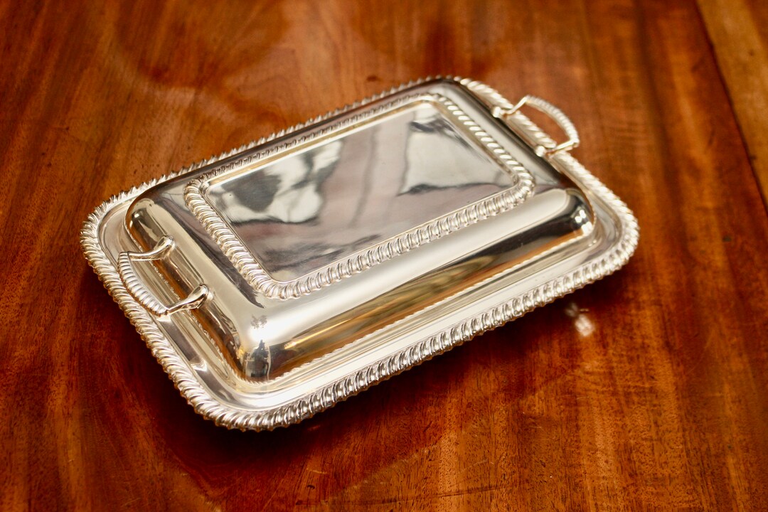 An Elegant Edwardian Silverplated Tureen, Dining, Tableware, Dinner ...