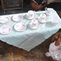 Vtg. Elizabethan Tea Set, Cup and Saucer, Made in England, Fine Bone ...
