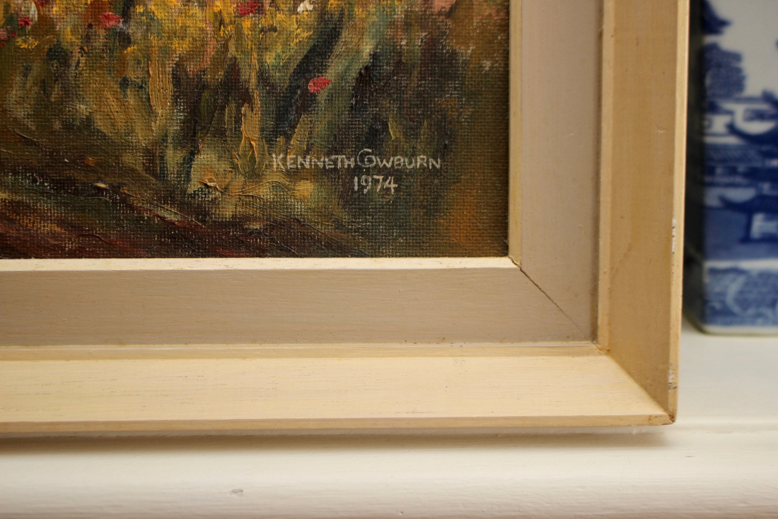 KENNETH COWBURN XX: Cornish Landscape, Oil on Board, Signed Lower Right ...