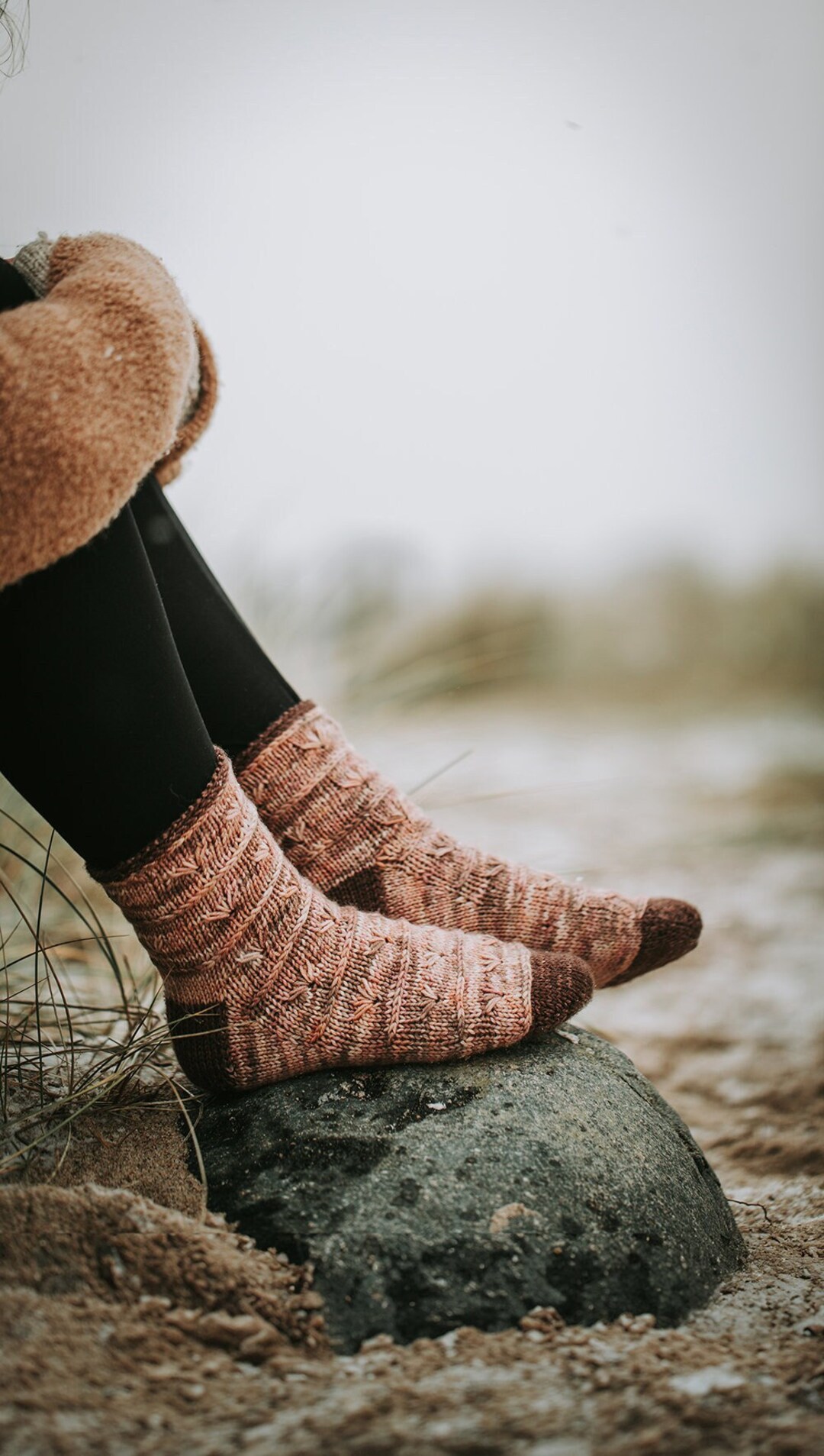 Sock Meadow Flower Knitting Pattern for 6-ply Socks German PDF ...