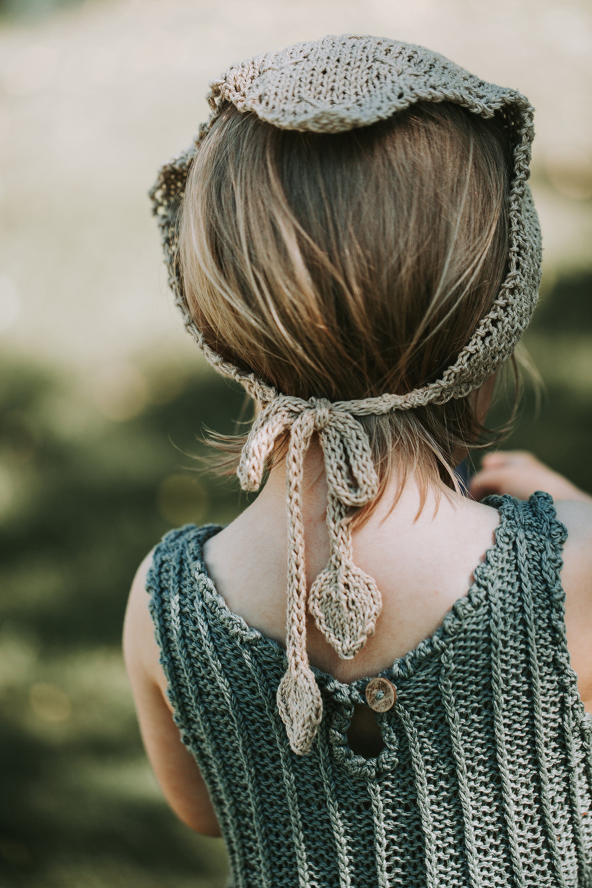 Kopftuch Wiesenblume Strickanleitung Kinder Damen - Etsy.de