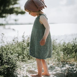 ENGLISH PDF PATTERN Dress Meadow Flower 1 10 Years Knitting Pattern - Etsy