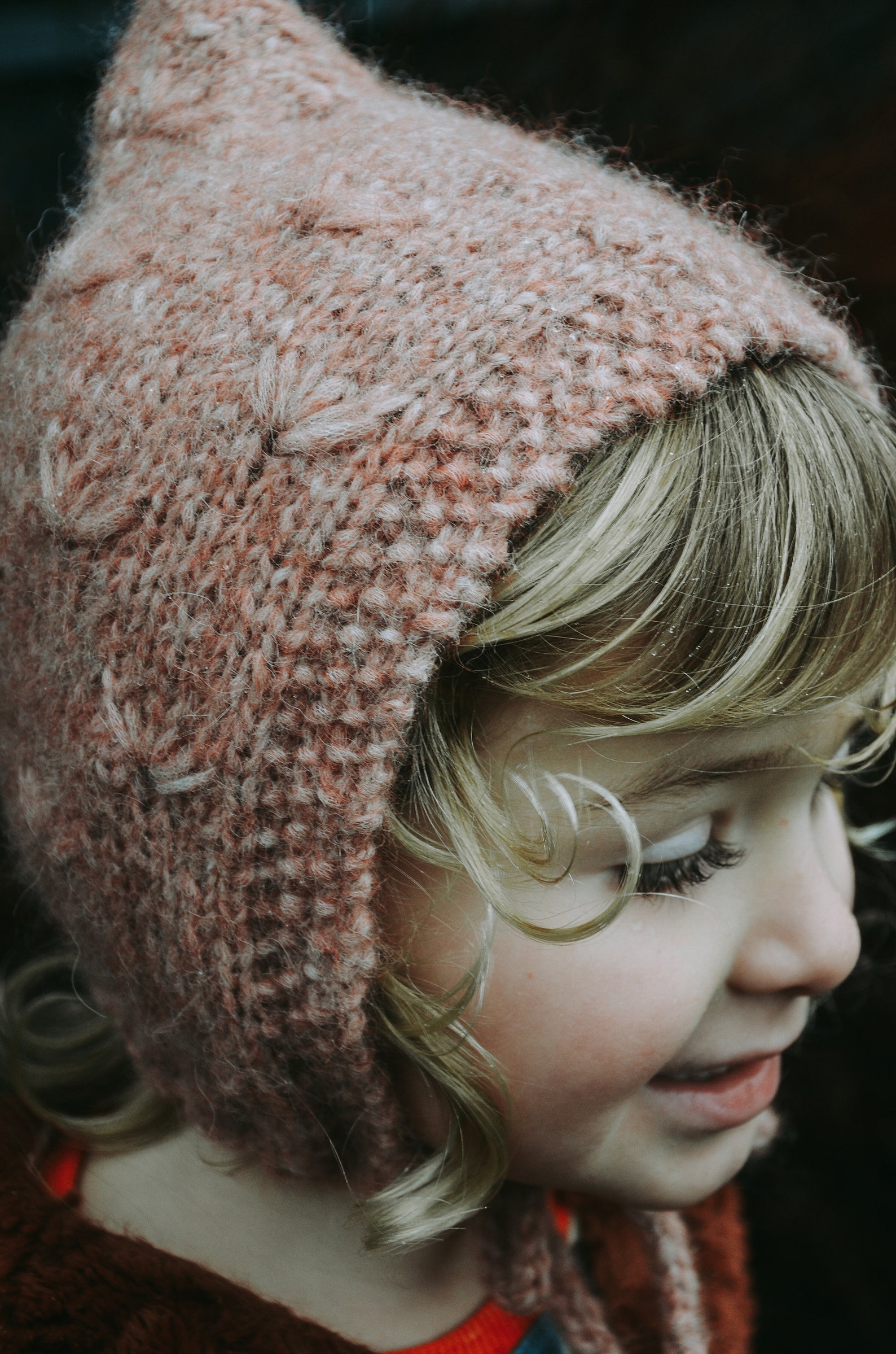 Hat Meadow Flowers GERMAN Knitting Pattern Knitted Hat Pixie Hat - Etsy