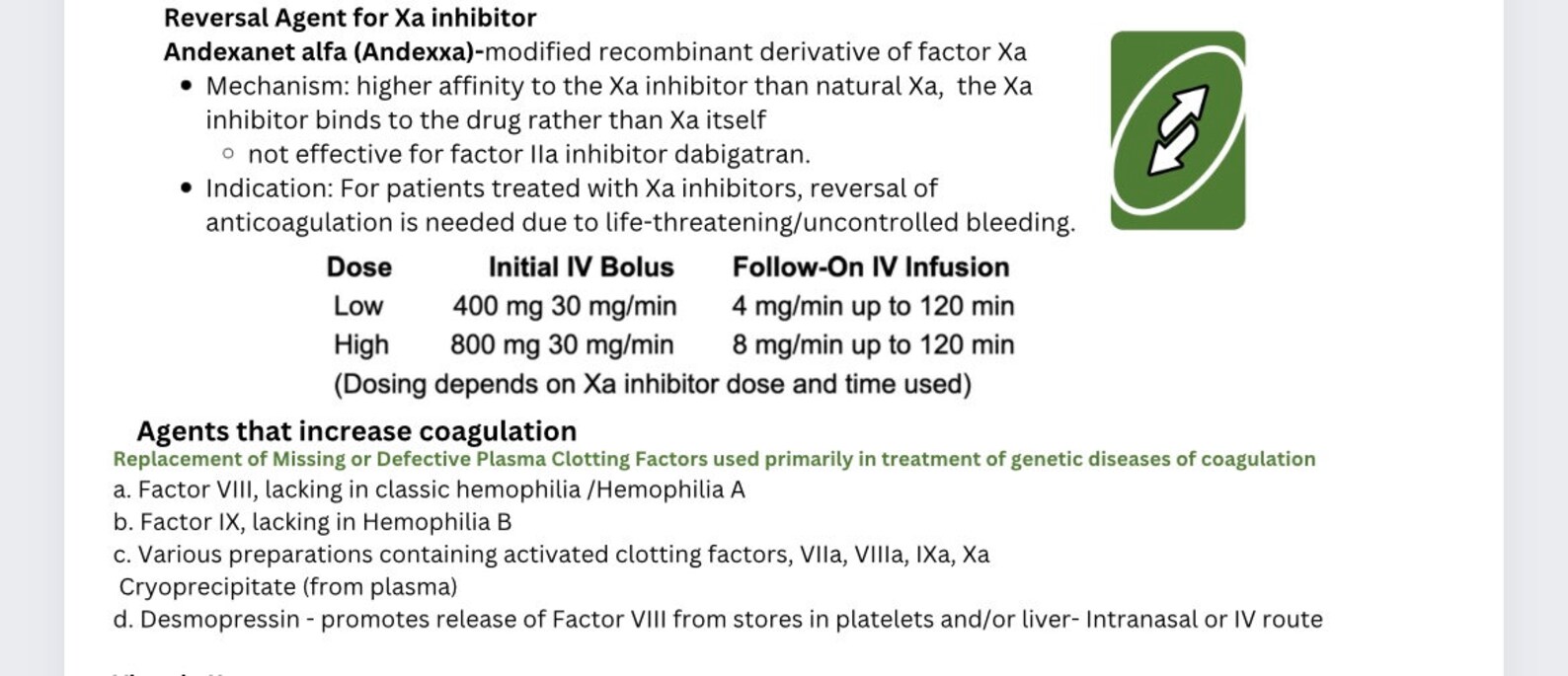 Anesthesia Notes Anticoagulant Notes Pharmacology Notes Medical School ...