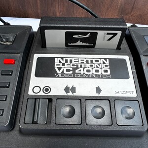 Vintage INTERTON 4000 Atari PONG Electronic Video Console Arcade Game ...