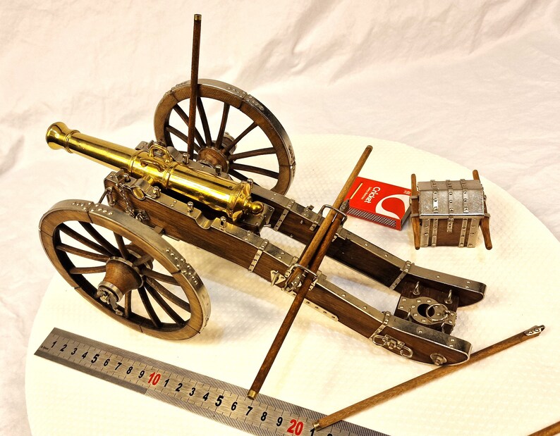 Scale Miniature Model Cannon Gribeauval System - Etsy