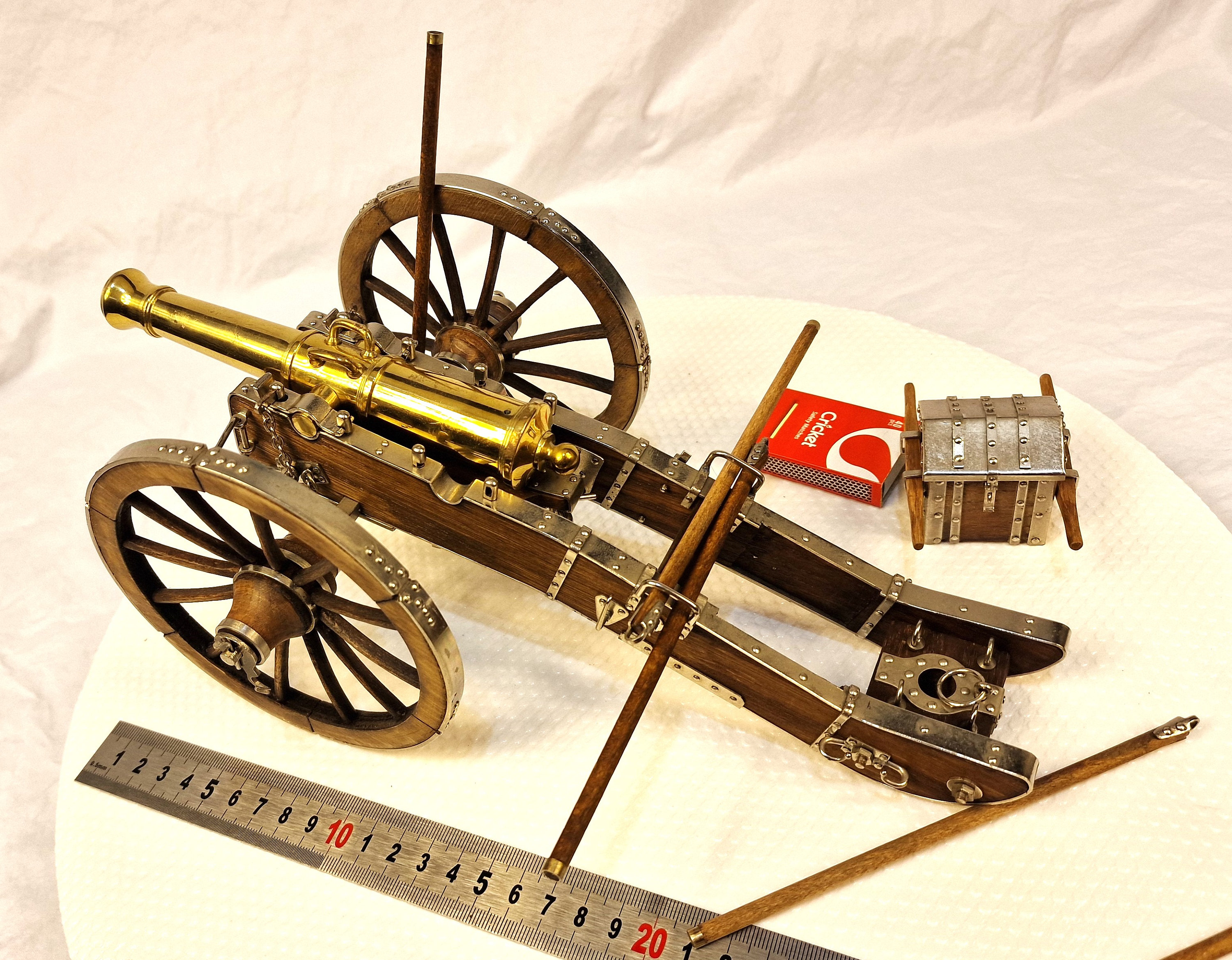 Scale Miniature Model Cannon Gribeauval System - Etsy