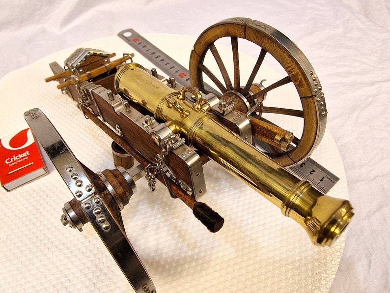 Scale Miniature Model Cannon Gribeauval System - Etsy