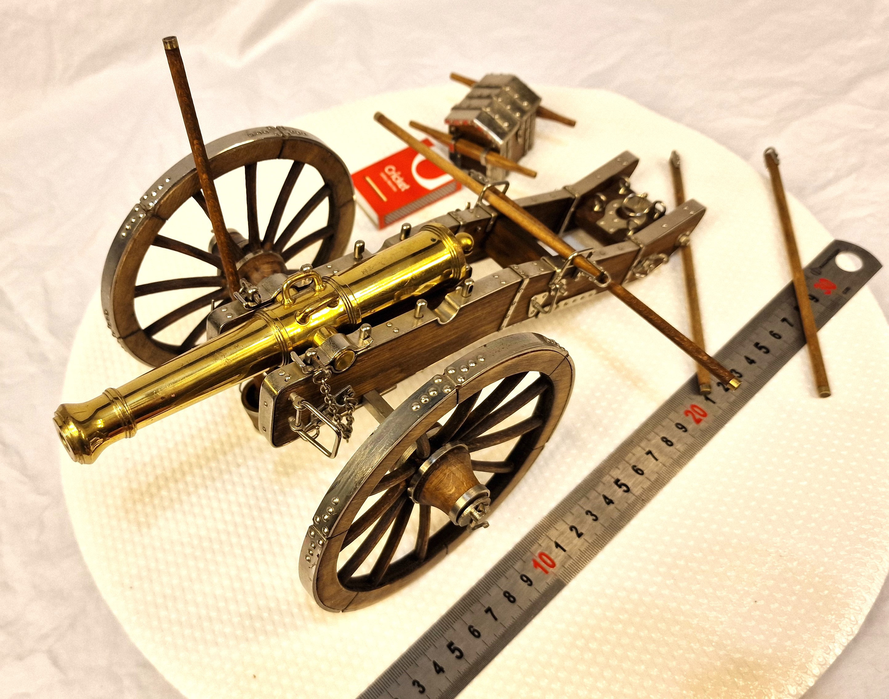 Scale Miniature Model Cannon Gribeauval System - Etsy