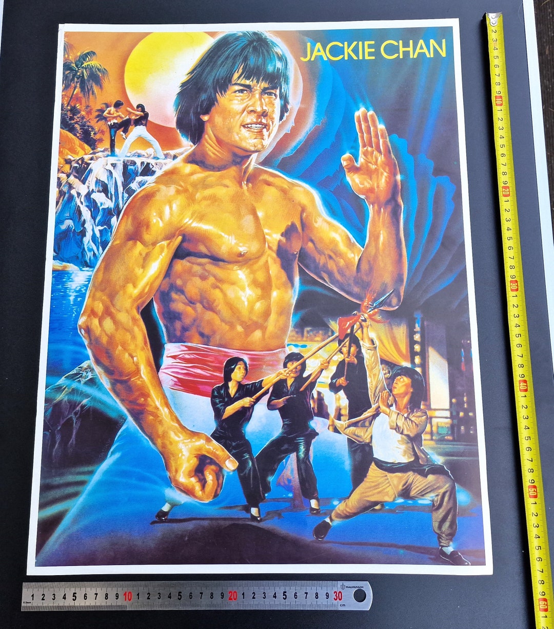 Jackie Chan Vintage Poster - Etsy