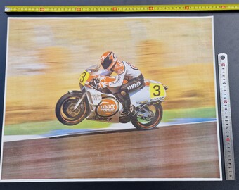 Yamaha Racing Poster - Etsy