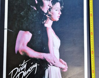 Vintage 1987 Dirty Dancing Retro Movie Film Poster - Etsy