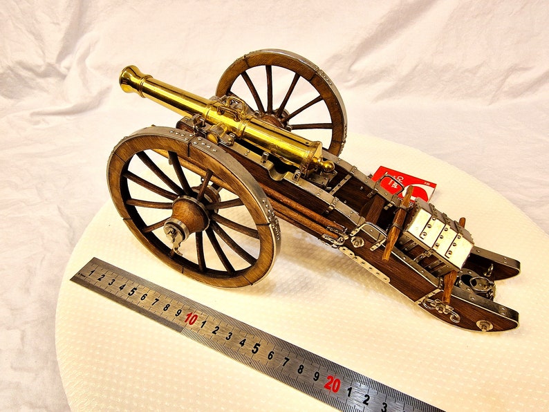 Scale Miniature Model Cannon Gribeauval System - Etsy