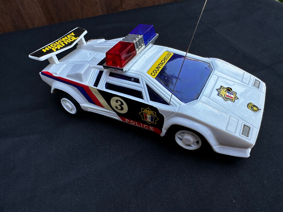 Lamborghini Countach 5000 FOP Police Car - Etsy