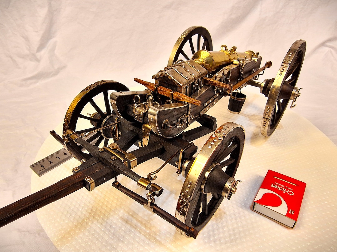 Scale Miniature Model Cannon Gribeauval System - Etsy