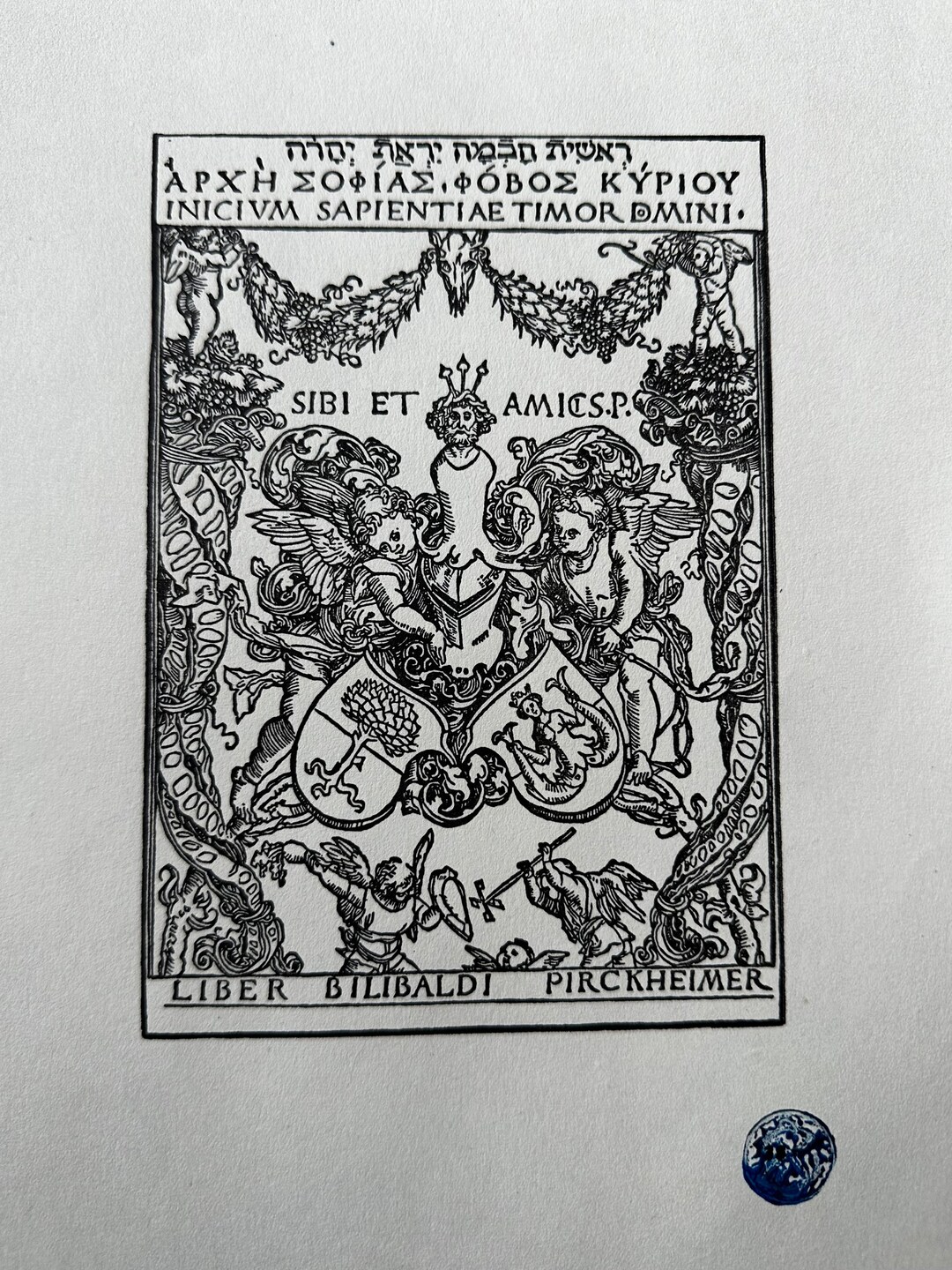 Graphics Lithography Reproduction Albrecht Dürer exlibris Wilibald ...