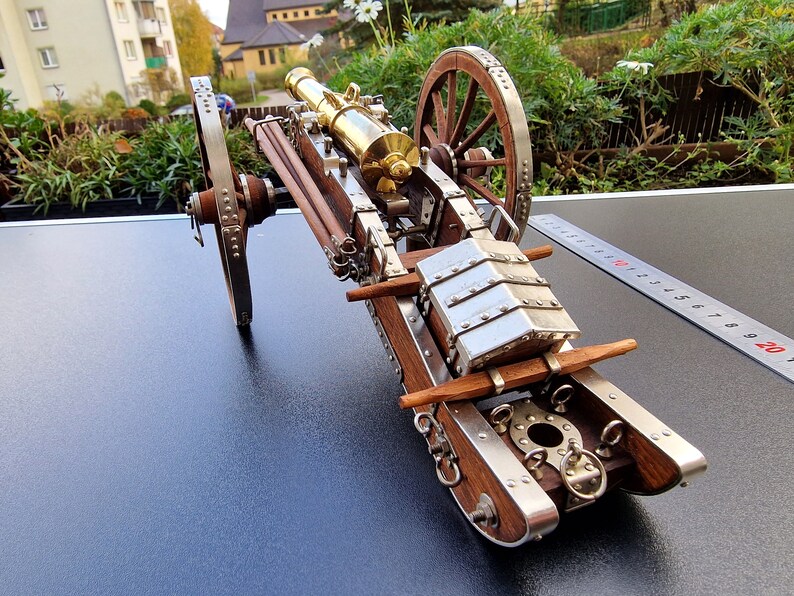 Scale Miniature Model Cannon Gribeauval System - Etsy