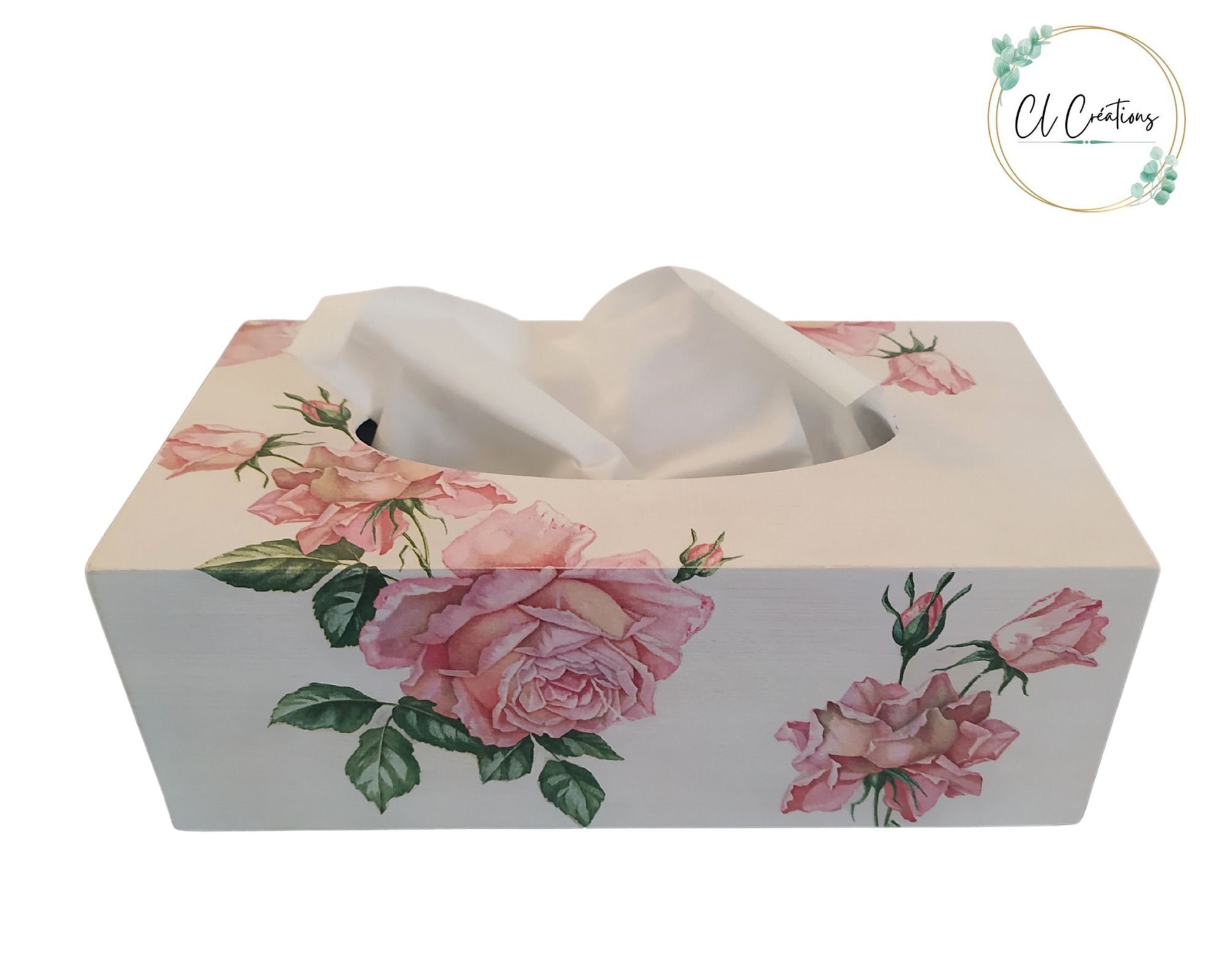 Wooden Tissue Box Hand-decorated and Varnished - Etsy