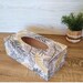 Hand-decorated Wooden Tissue Box (french Manufacture) | Storage ...
