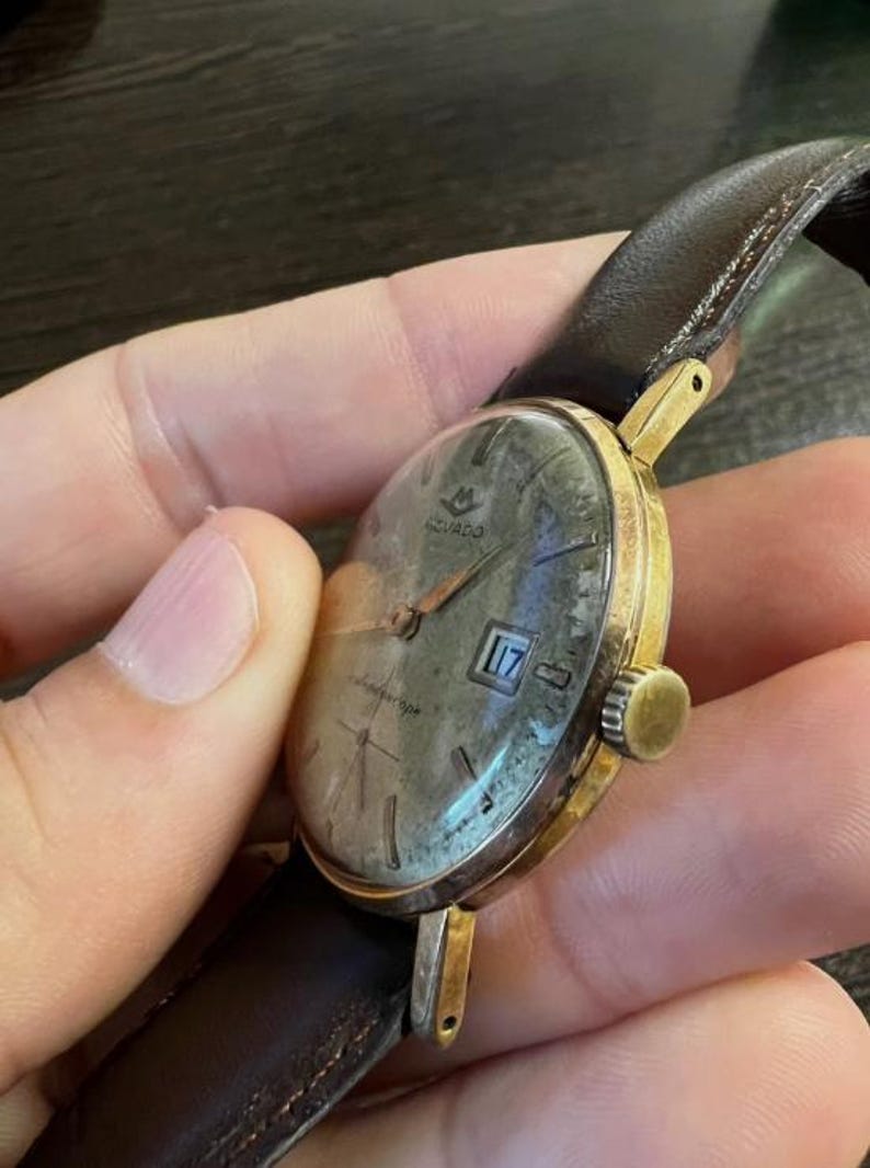 Movado Calendoscope , Wristwatch , Watch , Antique , Old Clock , Clock ...