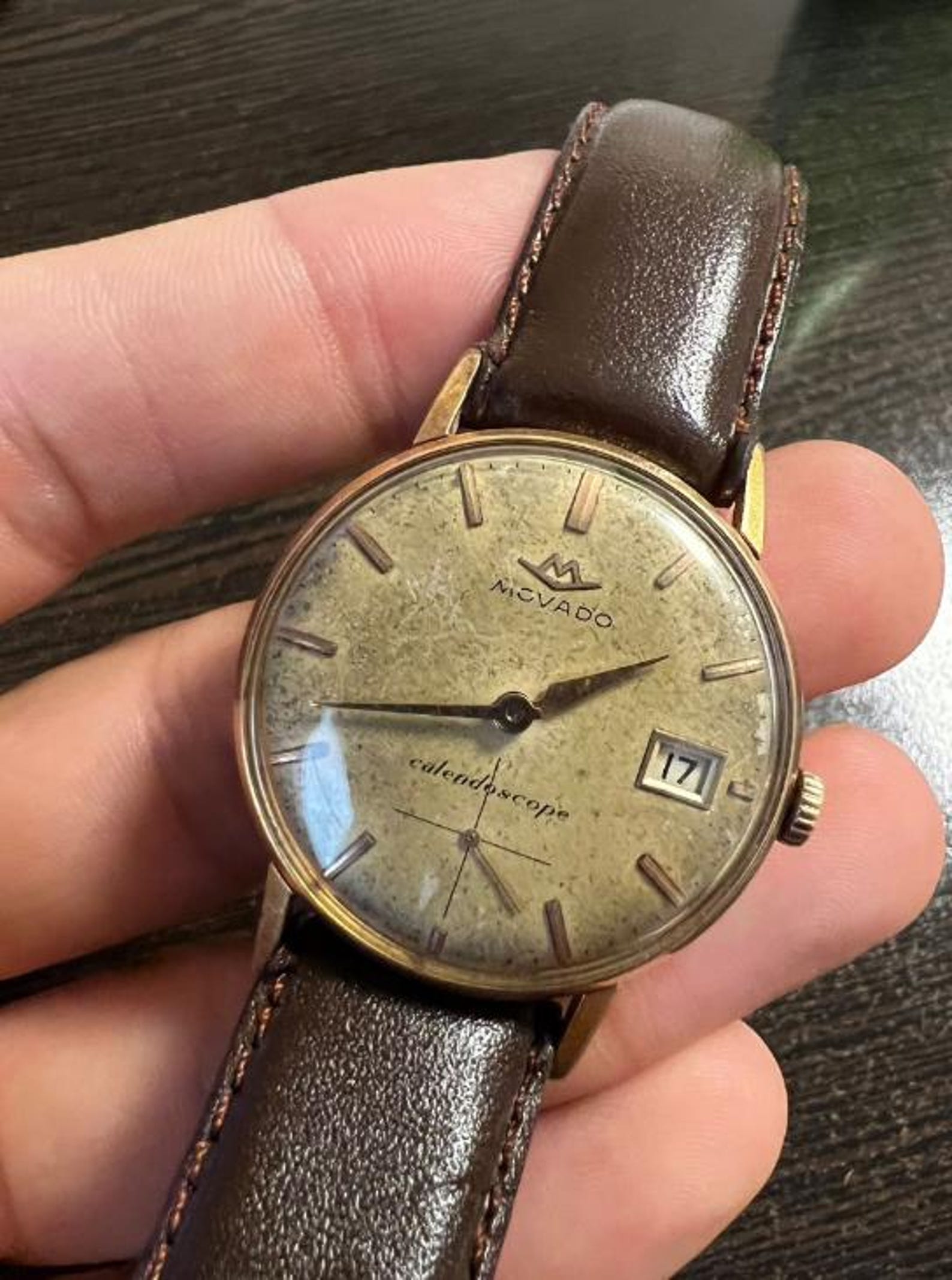 Movado Calendoscope , Wristwatch , Watch , Antique , Old Clock , Clock ...