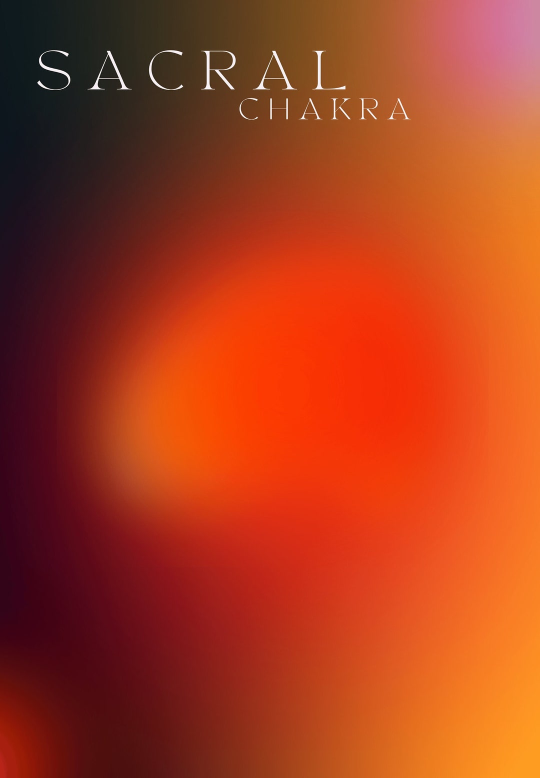 SACRAL CHAKRA TEMPLATE - Etsy