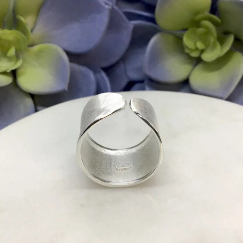 Shiny Silver Ring - Etsy