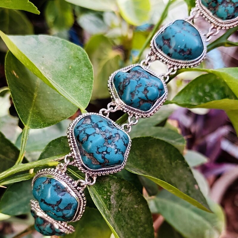 Turquoise Bracelets - Etsy
