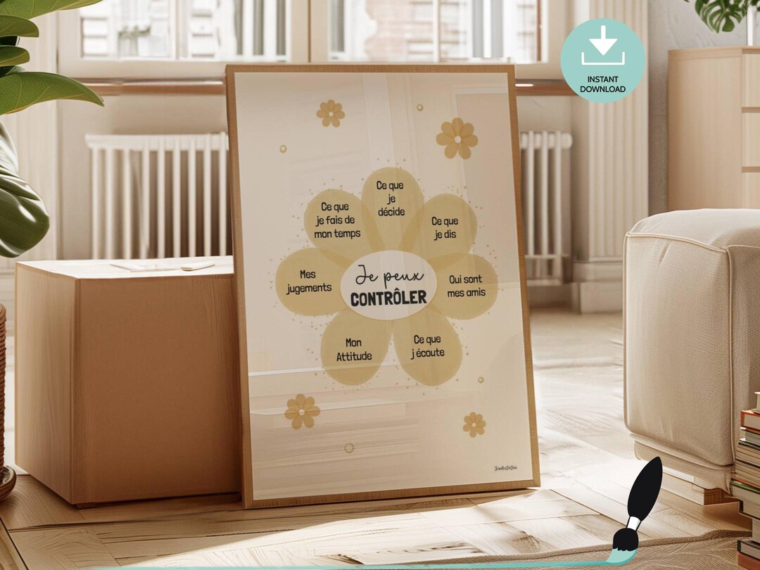 French Affirmation Poster, Kid's Mental Health, Classroom Decor ...