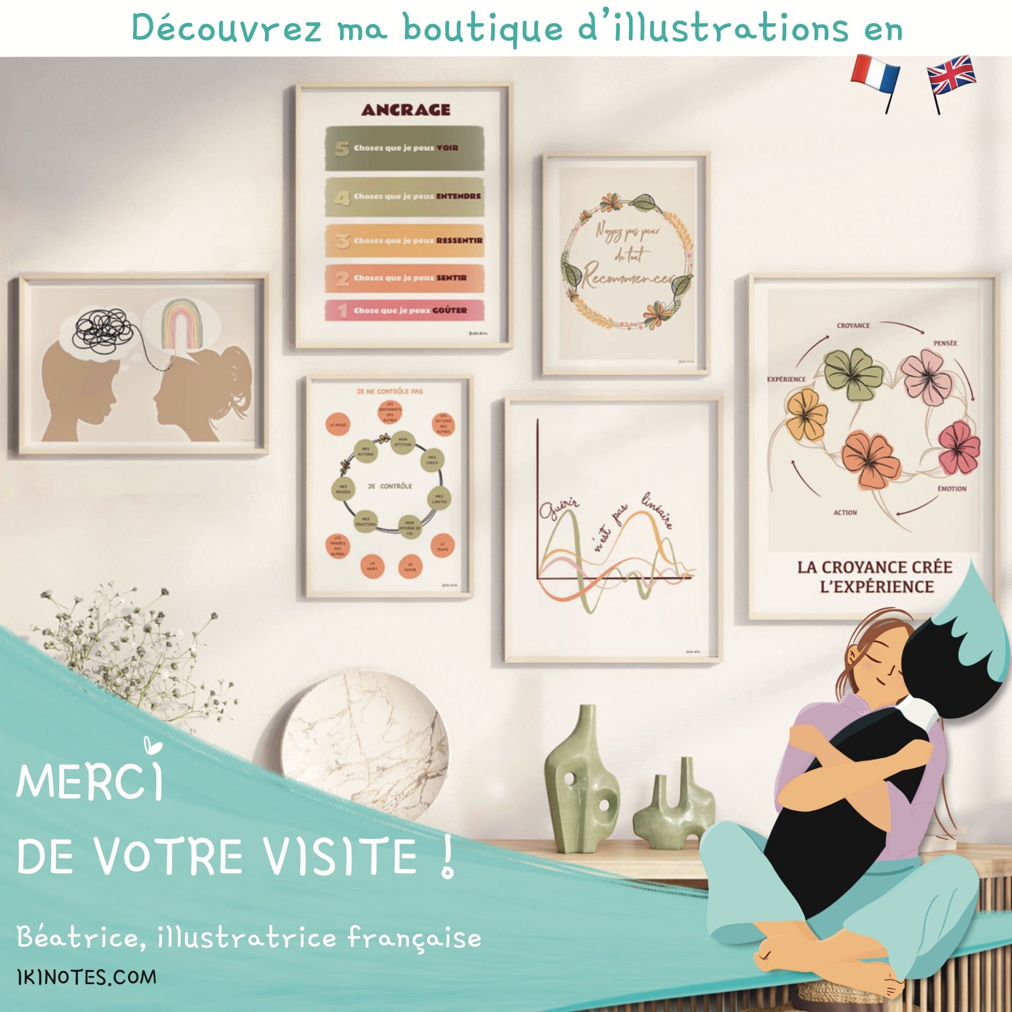 Brain Anatomy Poster in French Therapy Office Decor Human - Etsy