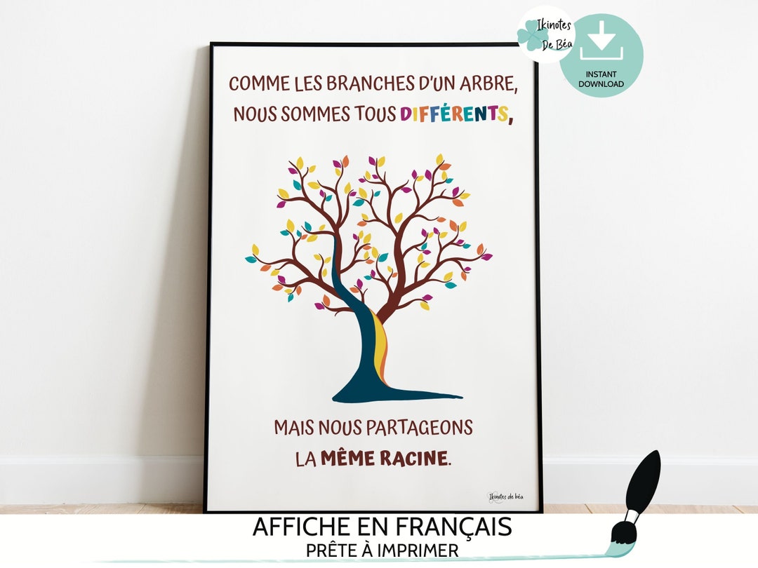 French Inclusive Classroom Decor Inclusive Wall Art School - Etsy