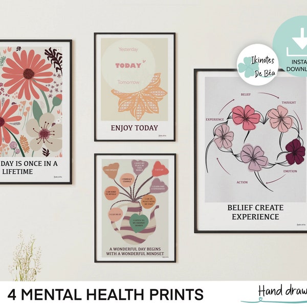Mental Health Posters - Etsy