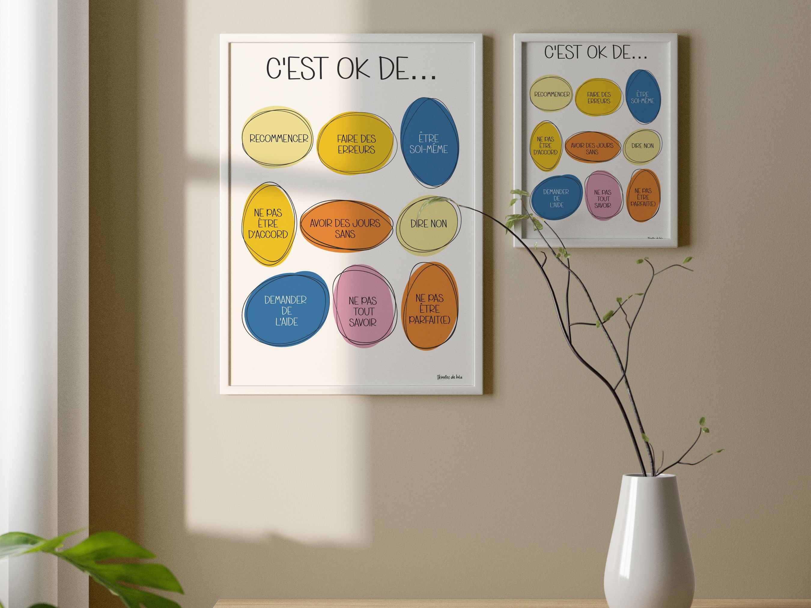 French Mental Health Therapy Wall Art Sophrology Poster - Etsy