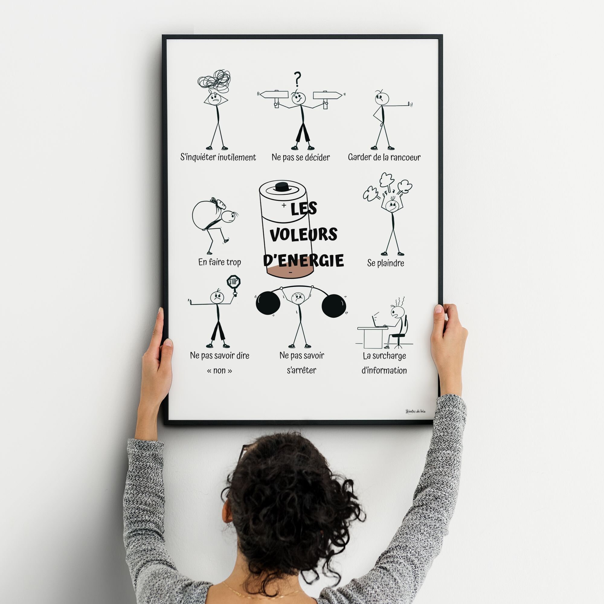 French Mental Health Motivational Poster Printable Wall Art - Etsy