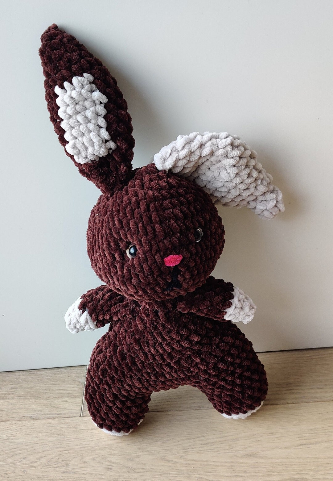 Bora the Big Crochet Rabbit - Etsy
