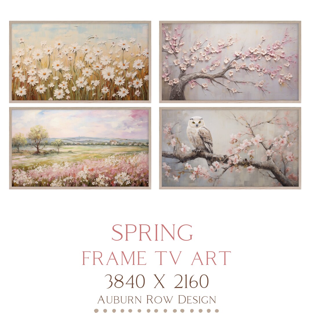 Spring Frame TV Art, Spring Samsung Frame TV Art, Spring TV Art, Spring ...