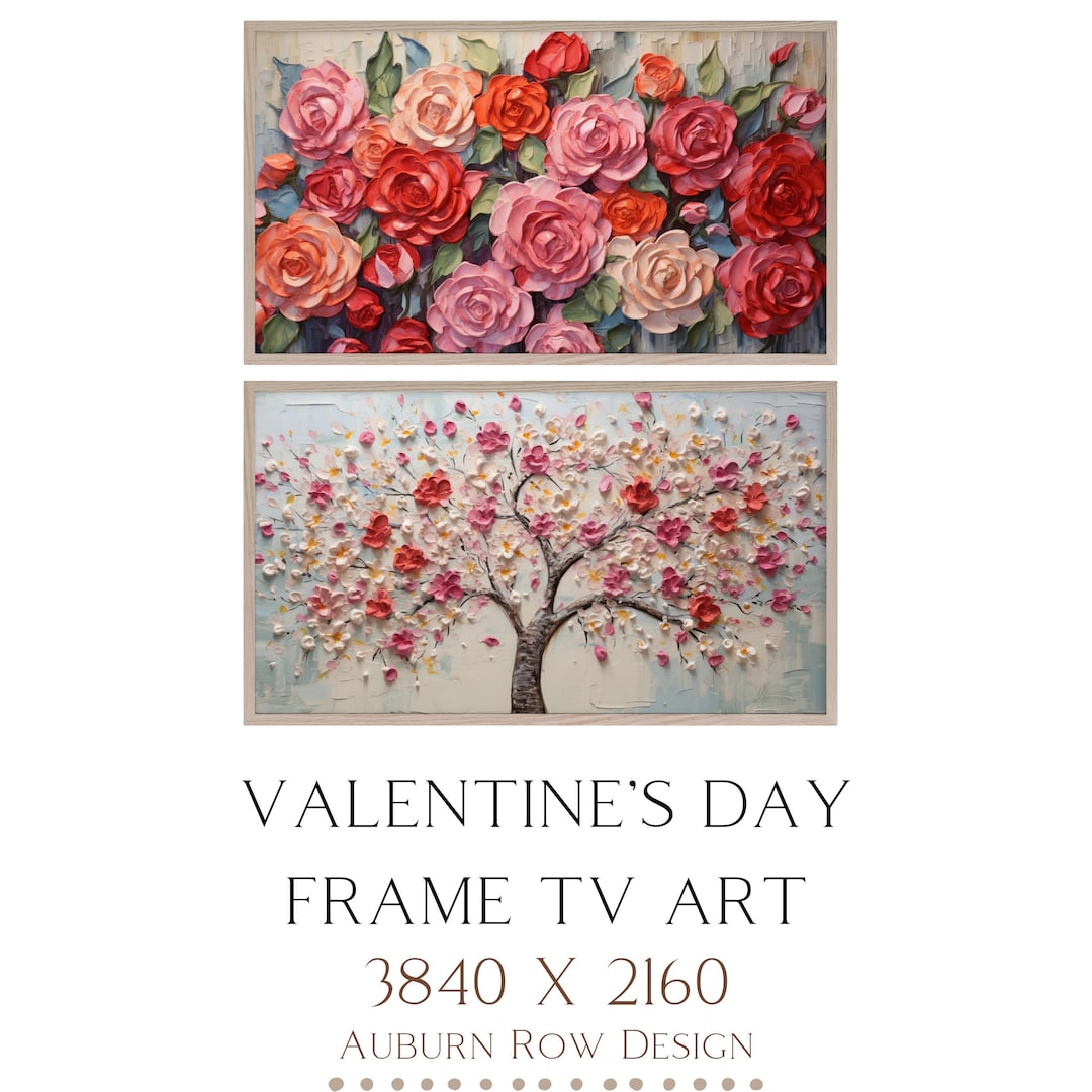 Valentine's Day Frame TV Art, Frame TV Art Valentine's Day, Samsung ...