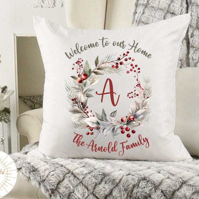 Personalized Christmas Pillows - Etsy