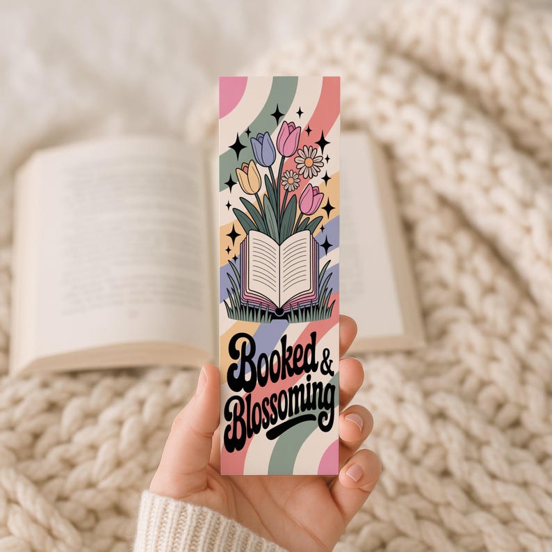 Easter Bookmarks, Spring Bookmarks, Bookish Easter Gifts, Reading ...