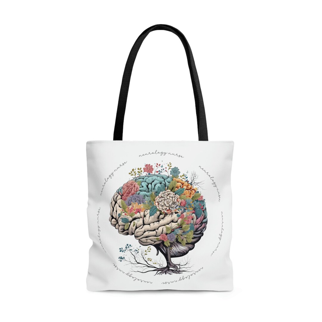 Neuro Nurse Tote Bag, Neurology Nurse Tote Bag, Neuro ICU Nurse Tote ...