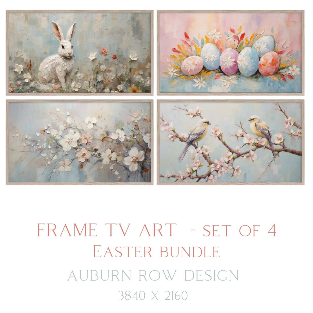 Easter Samsung Frame TV Art, Easter Frame TV Art, Easter TV Screensaver ...