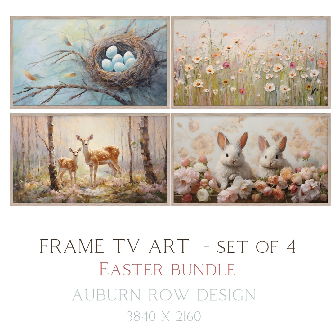 Easter Samsung Frame TV Art, Easter Frame TV Art, Easter TV Screensaver ...