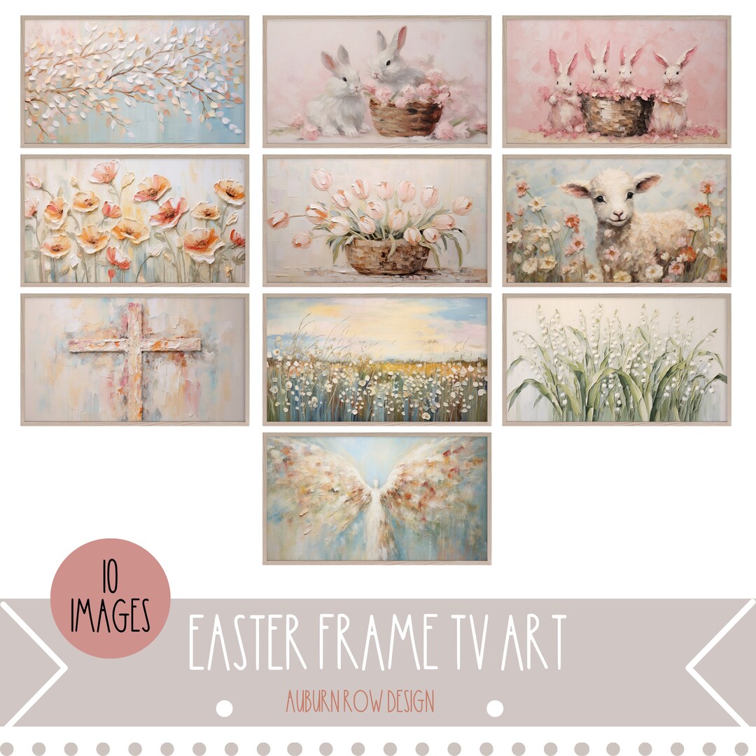 Easter Samsung Frame TV Art, Easter Frame TV Art, Easter TV Screensaver ...