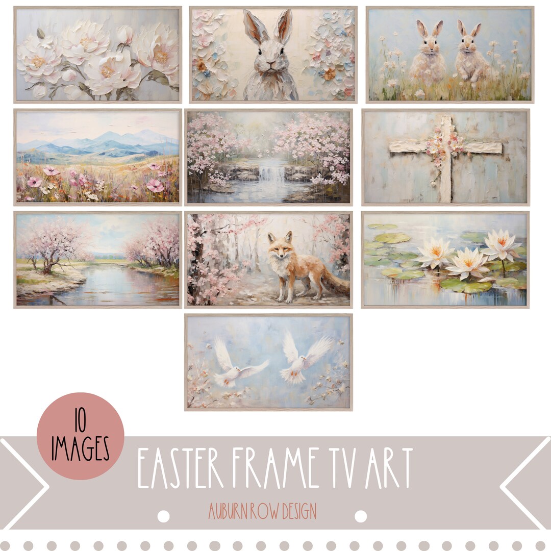 Easter Samsung Frame TV Art, Easter Frame TV Art, Easter TV Screensaver ...